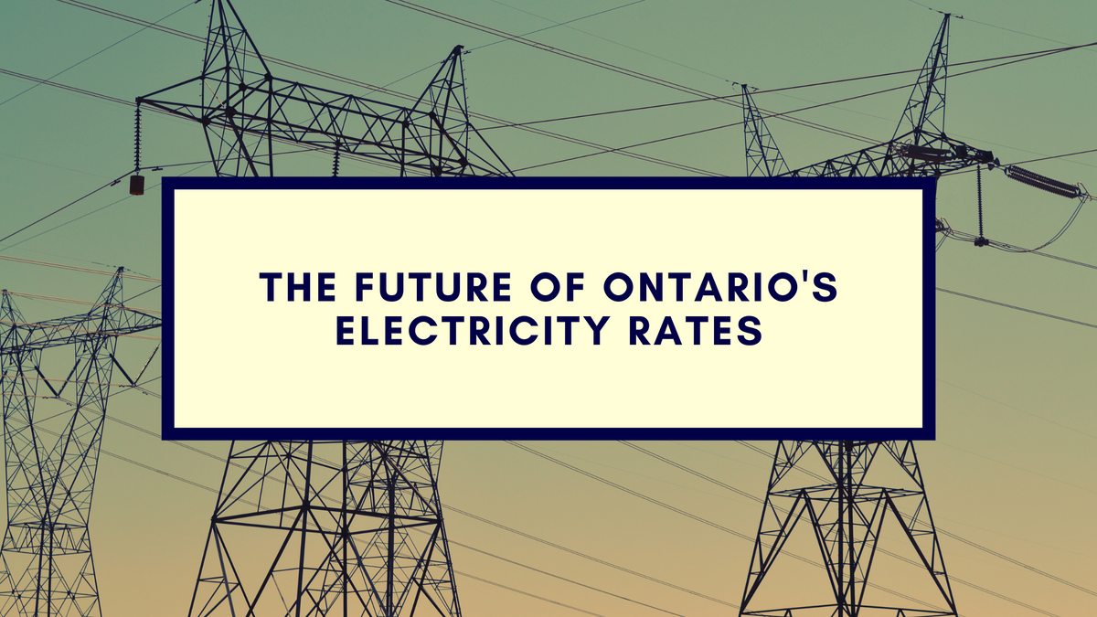 Hydro One Electricity Rates 2020