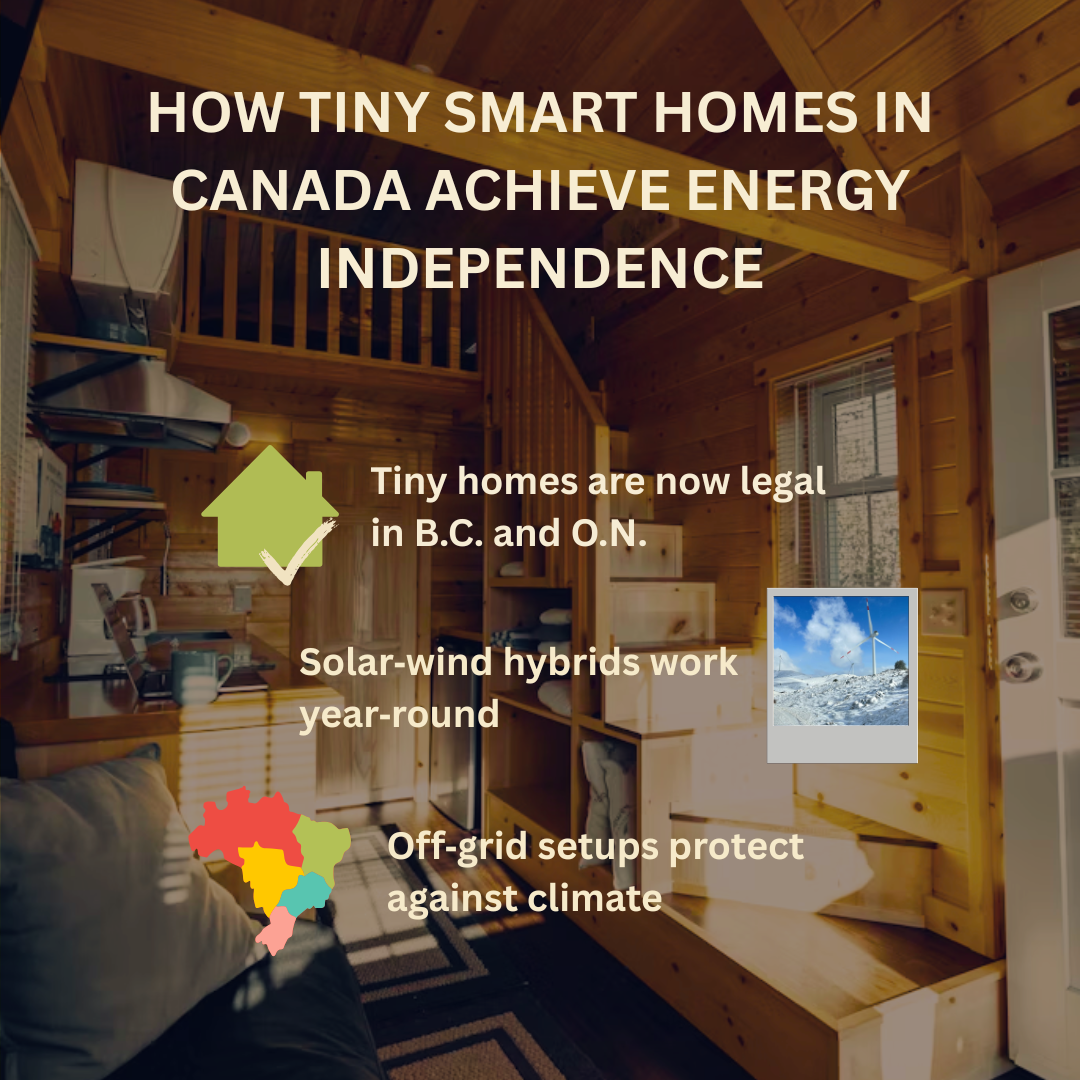 How Tiny Smart Homes in Canada Achieve Energy Independence