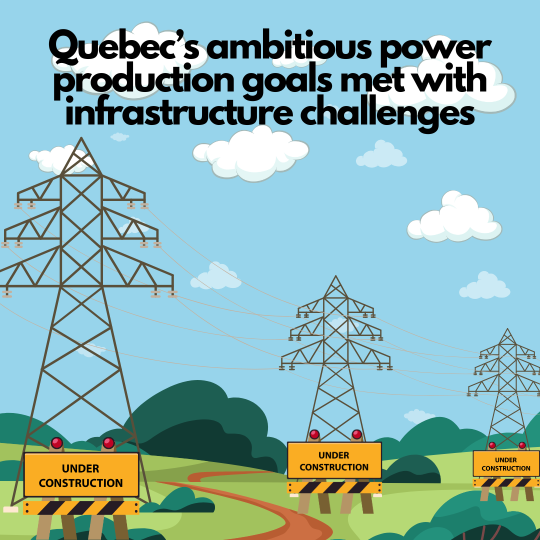 Quebec's ambitious energy goal met with infrastructure challenges